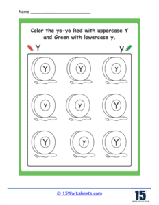 Letter Y Worksheets | ABC Skill Builders - 15 Worksheets.com