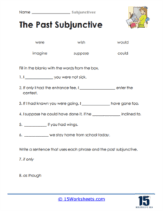 Subjunctives Worksheets | Wishes, Suggestions & Doubts - 15 Worksheets.com