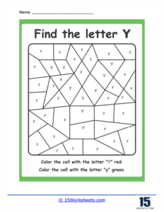 Letter Y Worksheets | ABC Skill Builders - 15 Worksheets.com