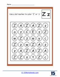 Letter Z Worksheets | Alphabet Activities - 15 Worksheets.com