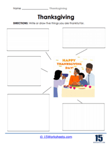 Thanksgiving Worksheets | Turkey Day Activities - 15 Worksheets.com