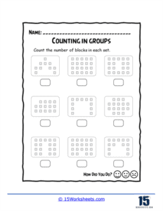 Counting in Groups Worksheets - 15 Worksheets.com
