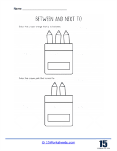 Between and Next To Worksheets - 15 Worksheets.com