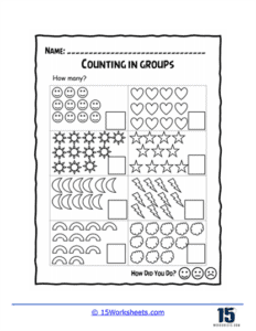 Counting in Groups Worksheets - 15 Worksheets.com