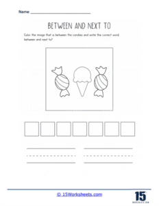 Between and Next To Worksheets - 15 Worksheets.com