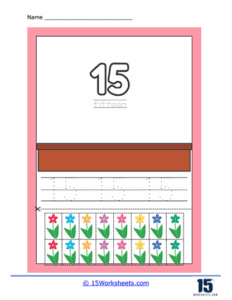 Number 15 Worksheets | Teen Number Concept - 15 Worksheets.com