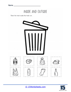 Inside or Out Worksheets - 15 Worksheets.com