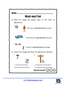 Near or Far Worksheets - 15 Worksheets.com