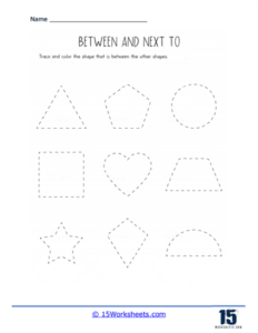 Between and Next To Worksheets - 15 Worksheets.com