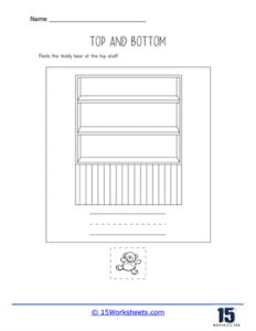 Top or Bottom Worksheets | Positional Vocabulary - 15 Worksheets.com