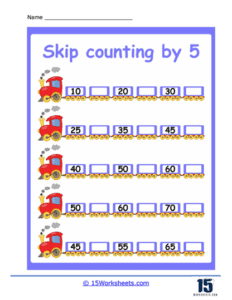 Skip Counting By 5 Worksheets - 15 Worksheets.com