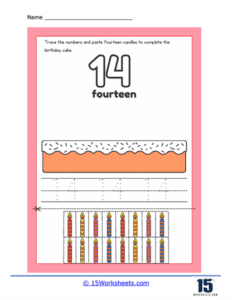 Number 14 Worksheets | Numeracy Skills - 15 Worksheets.com