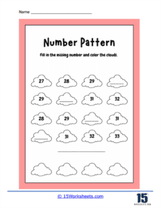 Number 30 Worksheets | Numeracy Skills - 15 Worksheets.com