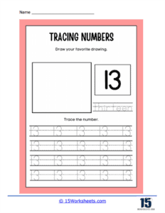 Number 13 Worksheets - 15 Worksheets.com
