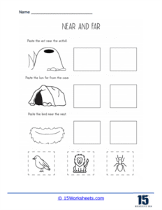 Near or Far Worksheets - 15 Worksheets.com