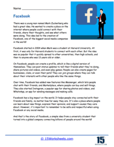 Social Media Worksheets | Apps & Platforms - 15 Worksheets.com