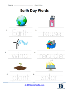 Earth Day Worksheets - 15 Worksheets.com