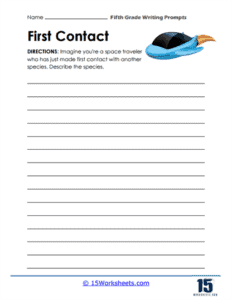 5th Grade Writing Prompt Worksheets | Inspiring Narratives - 15 ...