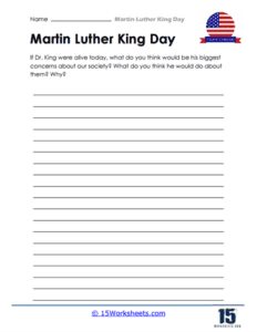 Martin Luther King Jr. Day Worksheets | Change Makers - 15 Worksheets.com