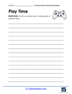 4th Grade Writing Prompts | Imaginative Expression Practice - 15 ...