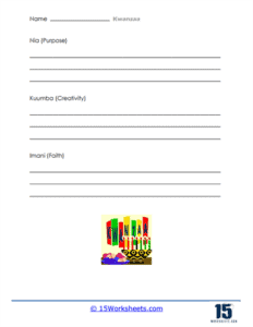 Kwanzaa Worksheets | Holiday Helpers - 15 Worksheets.com