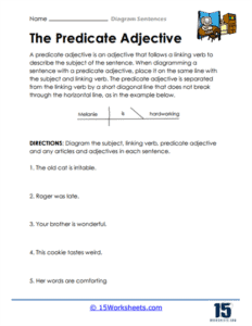 Diagramming Sentences Worksheets - 15 Worksheets.com