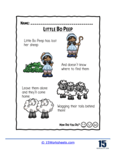 Nursery Rhymes Worksheets | Preschool Skills - 15 Worksheets.com