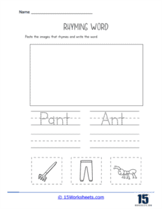 Rhyming Worksheets - 15 Worksheets.com