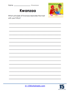 Kwanzaa Worksheets | Holiday Helpers - 15 Worksheets.com