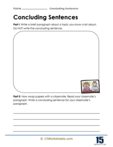 Concluding Sentences Worksheets - 15 Worksheets.com