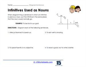 Diagramming Sentences Worksheets - 15 Worksheets.com