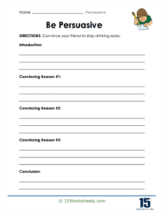 Persuasive Writing Worksheets | Heighten Impact - 15 Worksheets.com