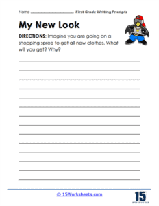 1st Grade Writing Prompt Worksheets | Supportive Inspiration - 15 ...