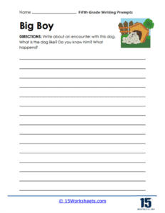 5th Grade Writing Prompt Worksheets | Inspiring Narratives - 15 ...