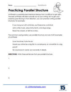 Antithesis Worksheets - 15 Worksheets.com