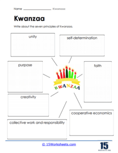 Kwanzaa Worksheets | Holiday Helpers - 15 Worksheets.com
