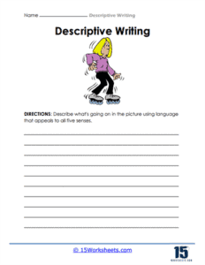 Descriptive Writing Worksheets | Setting, Character & Mood - 15 ...