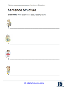 Sentence Structure Worksheets | Clauses & Grammar - 15 Worksheets.com