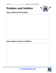 Problem and Solution Worksheets | Thinking Skills - 15 Worksheets.com