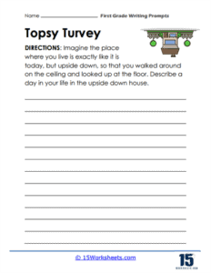 1st Grade Writing Prompt Worksheets | Supportive Inspiration - 15 ...