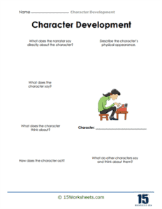 Character Development Worksheets - 15 Worksheets.com