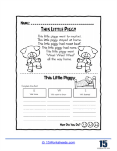Nursery Rhymes Worksheets | Preschool Skills - 15 Worksheets.com