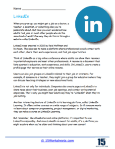 Social Media Worksheets | Apps & Platforms - 15 Worksheets.com