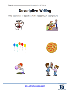 Descriptive Writing Worksheets | Setting, Character & Mood - 15 ...