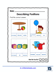 Above or Below Worksheets - 15 Worksheets.com