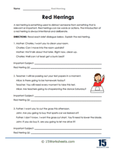 Literary Devices Worksheets | Reading Skills - 15 Worksheets.com