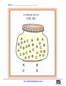 I Spy Worksheets | Observation Games and Activities - 15 Worksheets.com