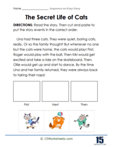 Story Sequencing Worksheets - 15 Worksheets.com