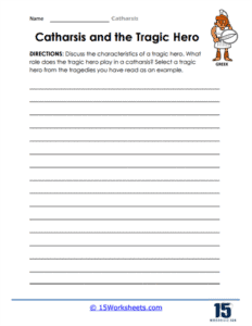Catharsis Worksheets - 15 Worksheets.com