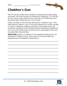 Foreshadowing Worksheets - 15 Worksheets.com